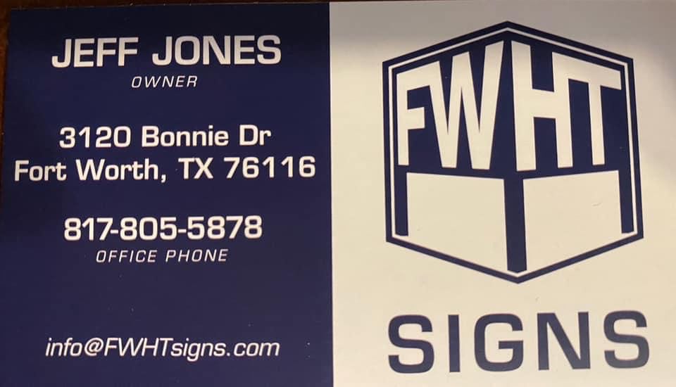 FHWT signs – Fort Worth Memories